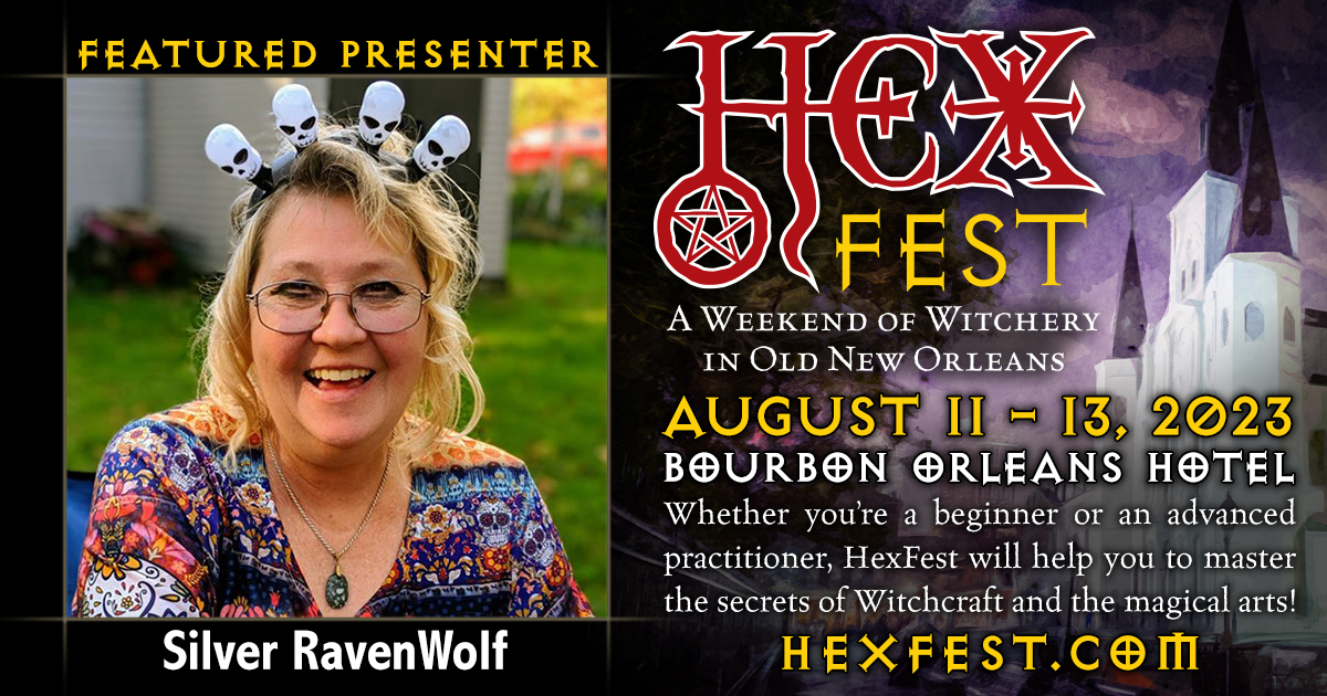 Silver RavenWolf - A Featured Presenter with HexFest 2023